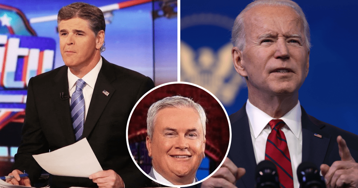 Internet erupts as Fox News anchor Sean Hannity shares James Comer's ...