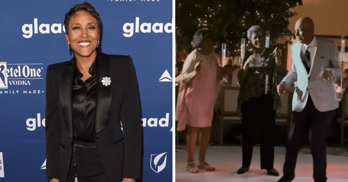 Robin Roberts’ siblings surprise 'GMA' host with impromptu dance ...