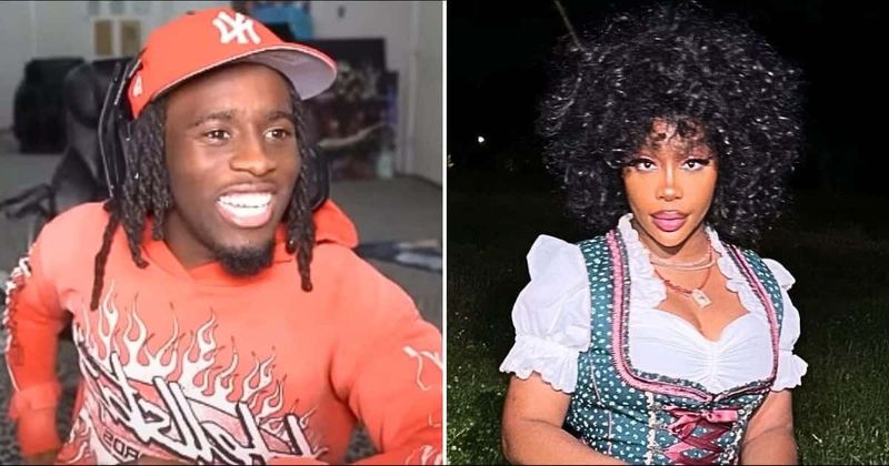 Kai Cenat heartbroken as SZA blocks him on IG after Offset's advice ...