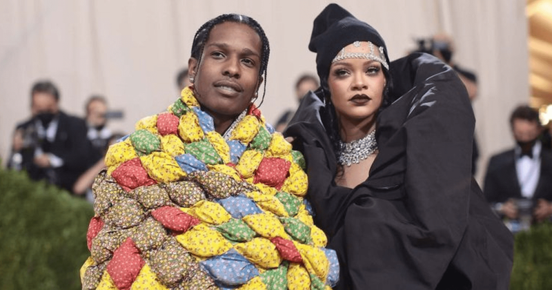 Rihanna and A$AP Rocky share first look of baby son Riot Rose as couple ...