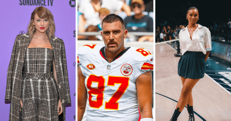 'What exactly does Kayla Nicole do?' Taylor Swift and Travis Kelce fans ...