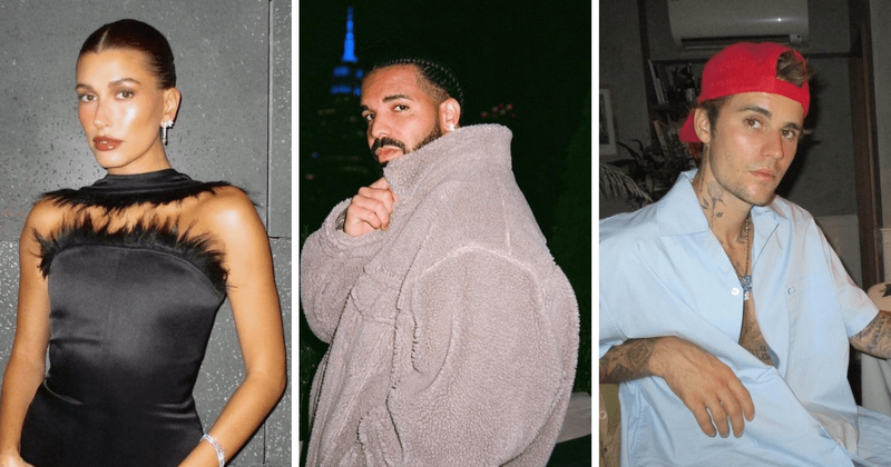 Hailey Bieber gives shout-out to her ex-boyfriend Drake amid marriage ...