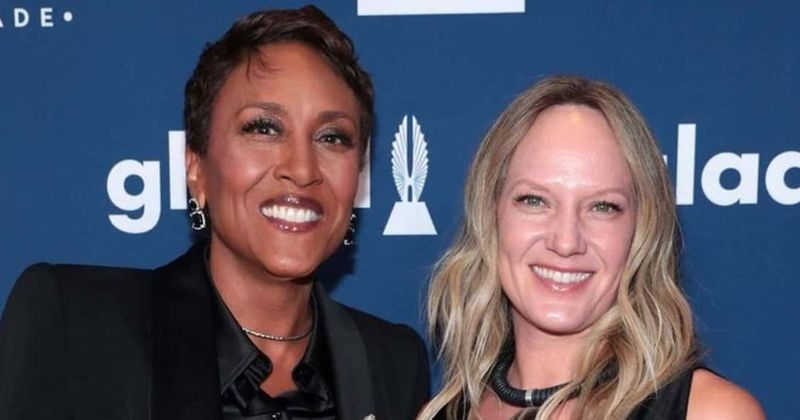 GMA’s Robin Roberts celebrates one month of 'marital bliss' with Amber ...