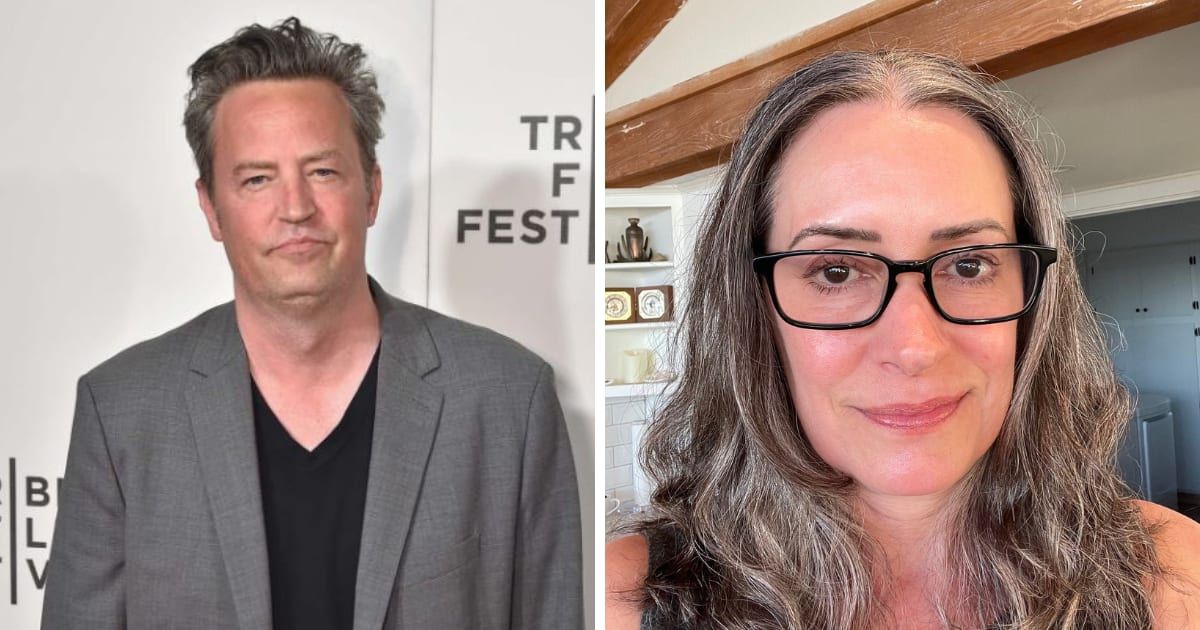 'Friends' co-star Paget Brewster urges fans to read Matthew Perry's ...