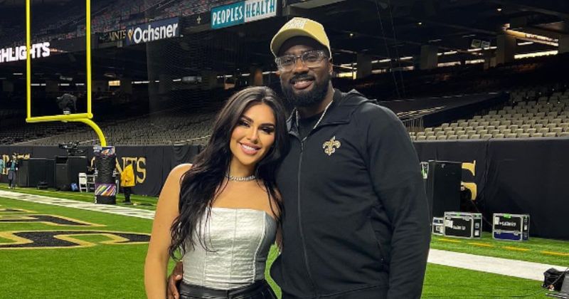 Who is Chanen Johnson? Saints star's wife claims NFL WAGs 'pay up to ...