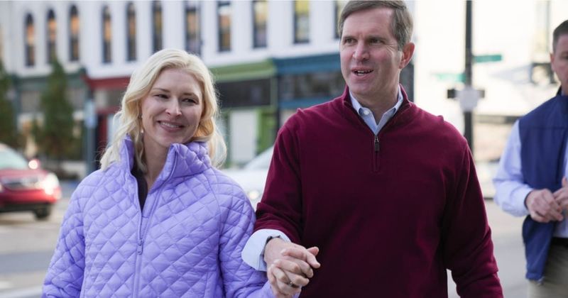 Who is Andy Beshear's wife? Democratic governor wins re-election in ...