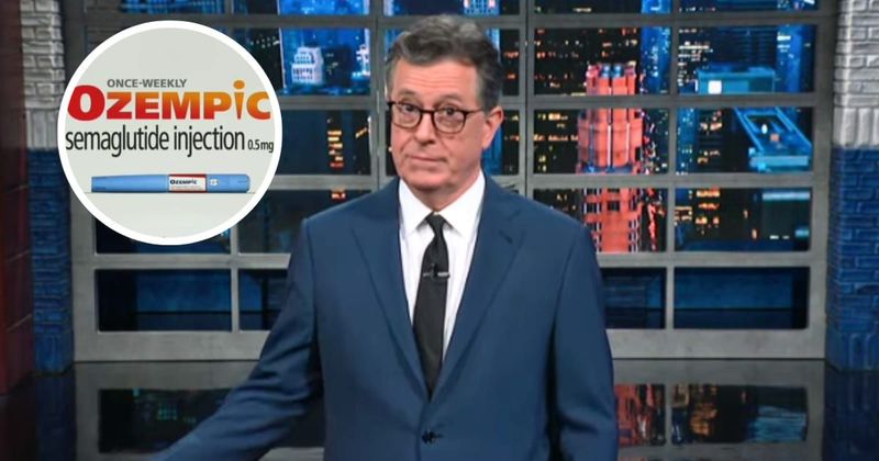 The Late Show's Stephen Colbert hilariously addresses how Ozempic might ...